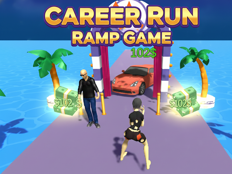 Career Run Ramp Game 🕹️ Játssz online az SGameS-en