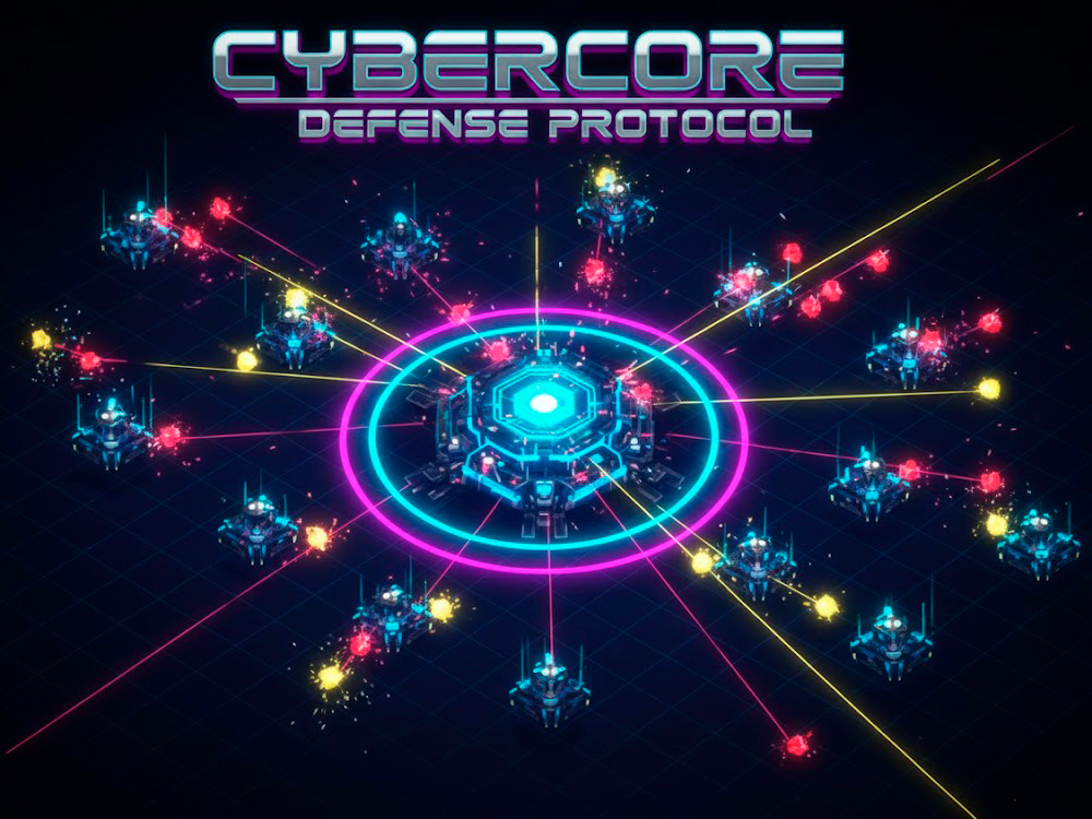 CyberCore Defense Protocol 🕹️ Játssz online az SGameS-en