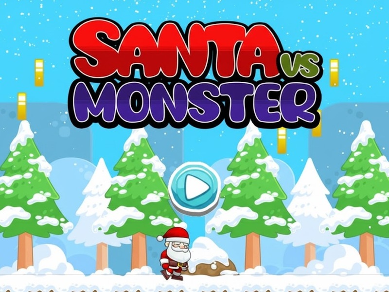 Santa Vs Monster 🕹️ Játssz online az SGameS-en