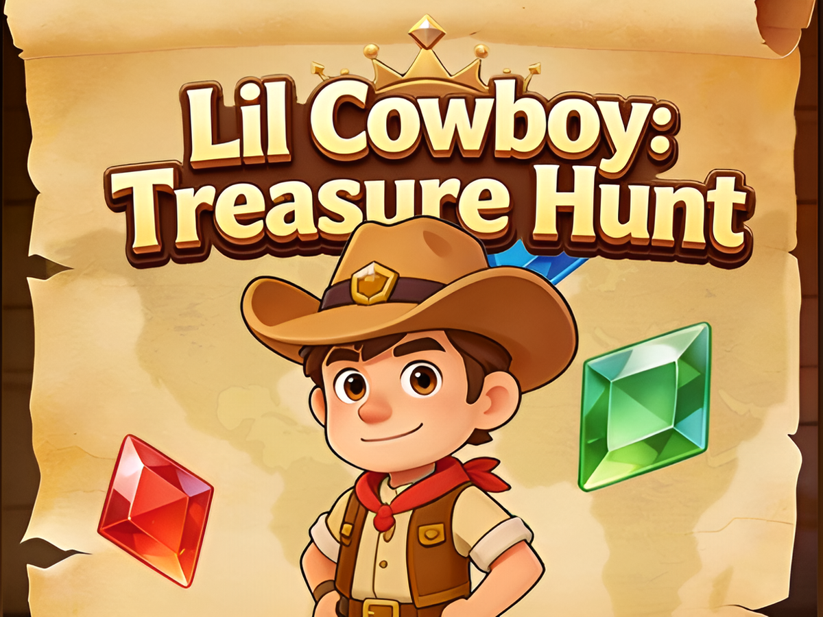 Lil Cowboy: Treasure Hunt 🕹️ Játssz online az SGameS-en
