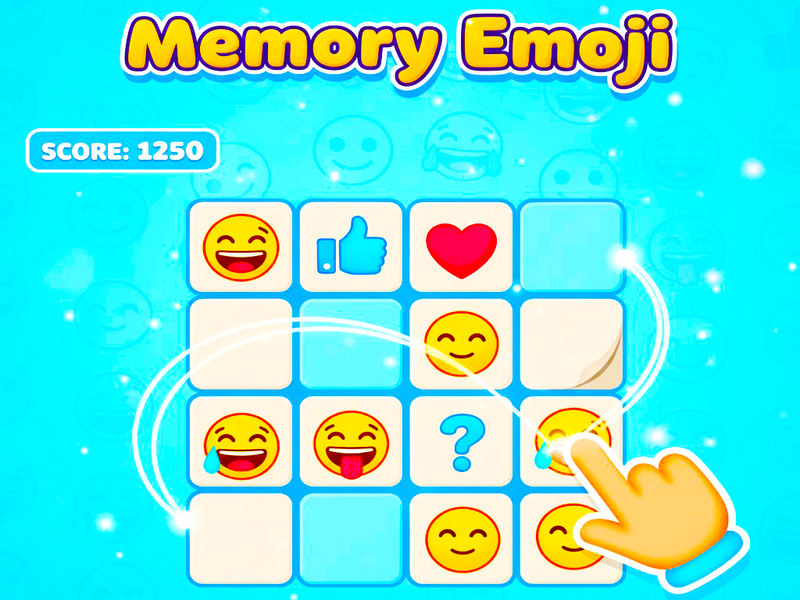 Memory Emoji 🕹️ Játssz online az SGameS-en