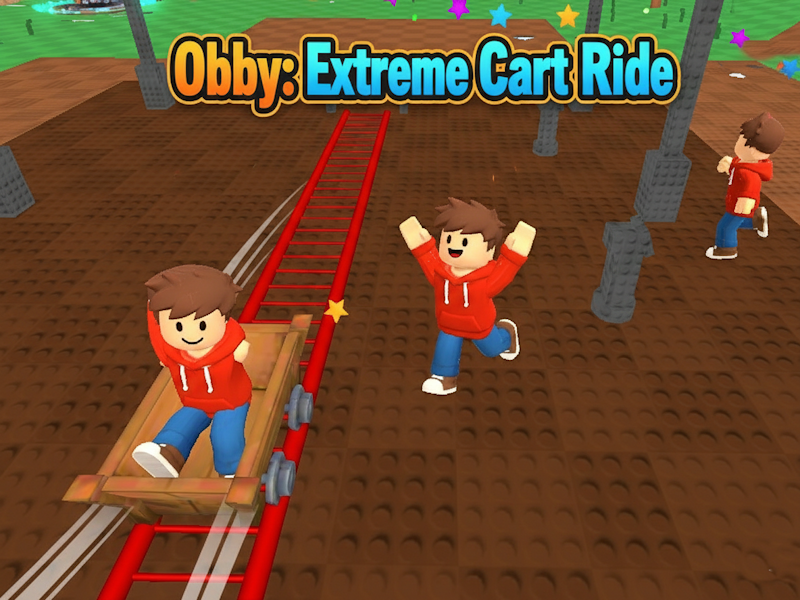 Obby: Extreme Cart Ride 🕹️ Játssz online az SGameS-en