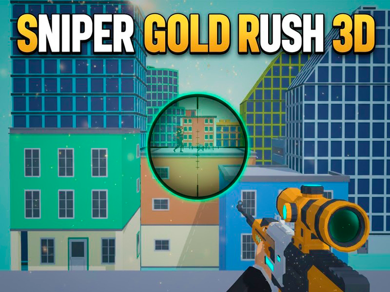 Sniper Gold Rush 3d 🕹️ Játssz online az SGameS-en