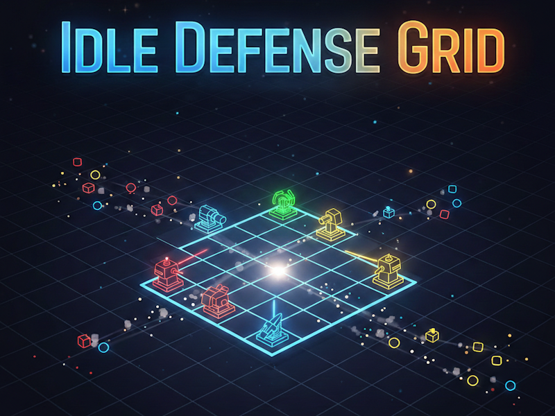 Idle Defense Grid 🕹️ Játssz online az SGameS-en