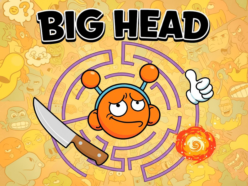 Big Head 🕹️ Játssz online az SGameS-en