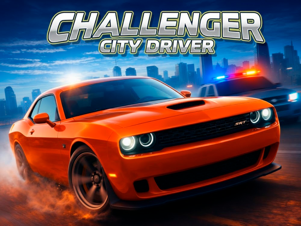 Challenger City Driver 🕹️ Játssz online az SGameS-en