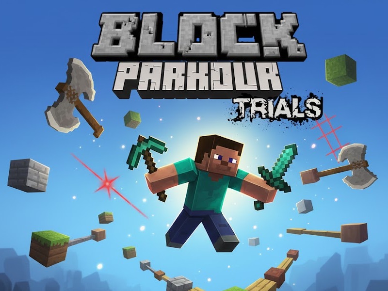 Block Parkour Trials 🕹️ Játssz online az SGameS-en