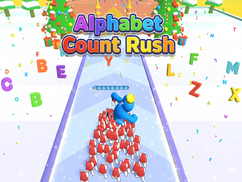 Alphabet Count Rush 🕹️ Játssz online az SGameS-en