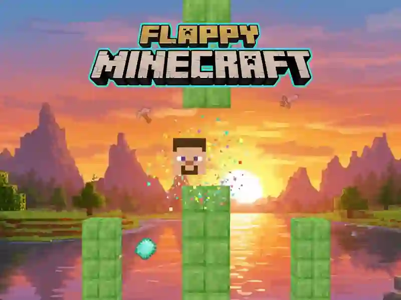 Flappy Minecraft 🕹️ Játssz online az SGameS-en