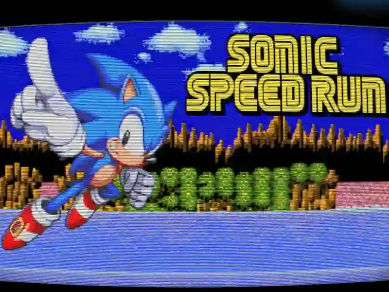 Sonic Speed Run 🕹️ Játssz online az SGameS-en